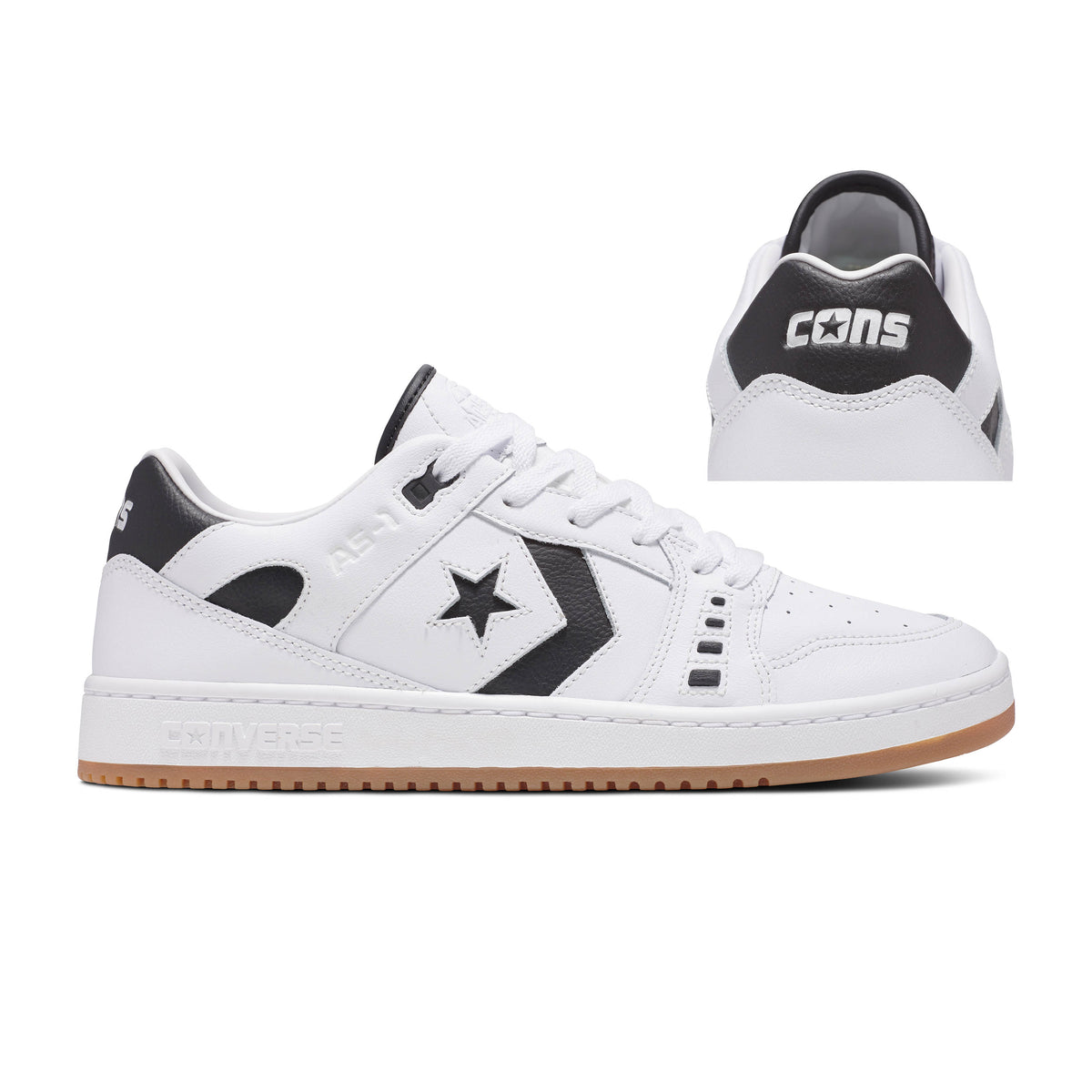 Converse CONS AS-1 Pro - White/Black/White – Menu Skateboard Shop